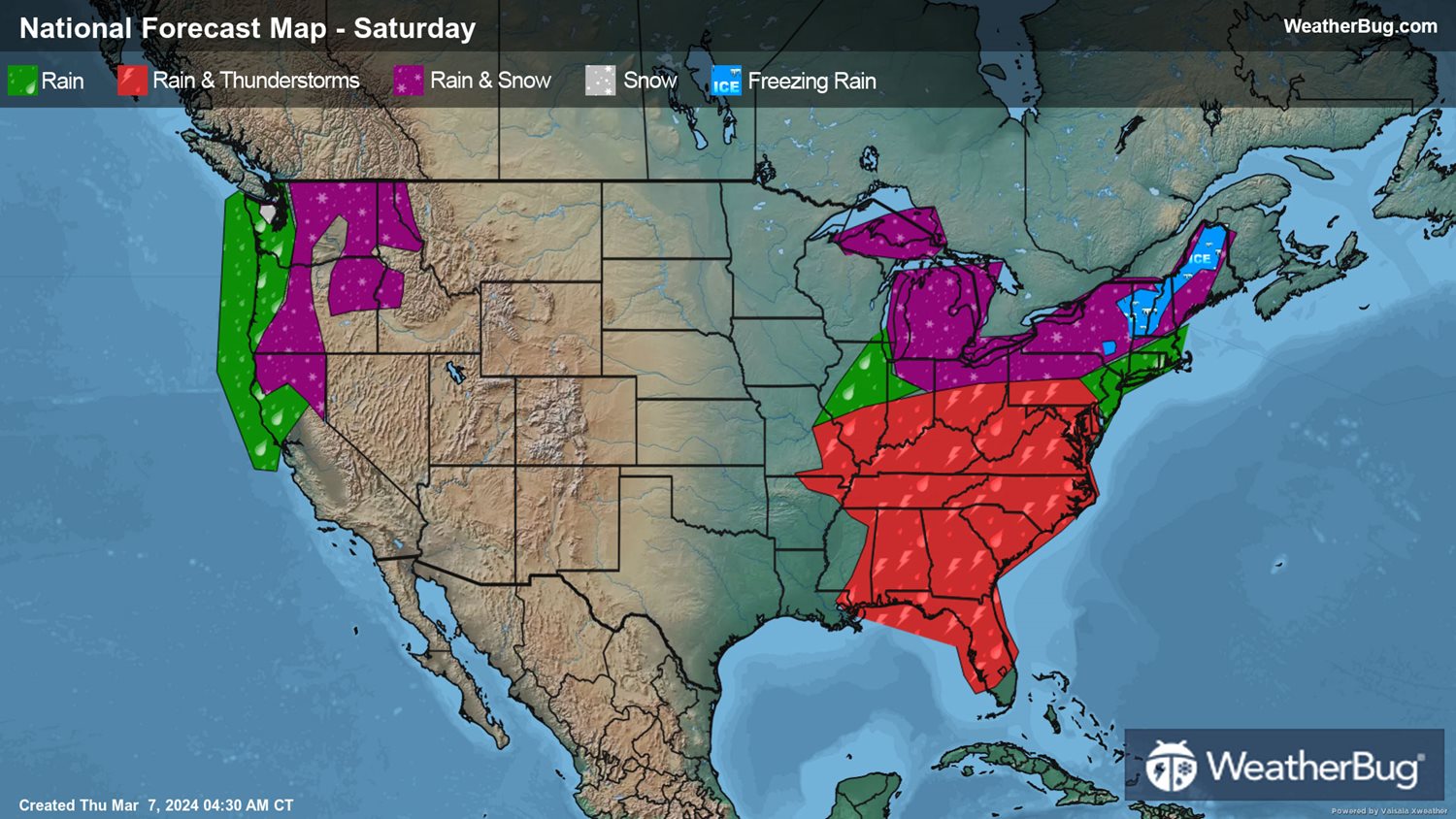 Weekend Weather Preview | WeatherBug