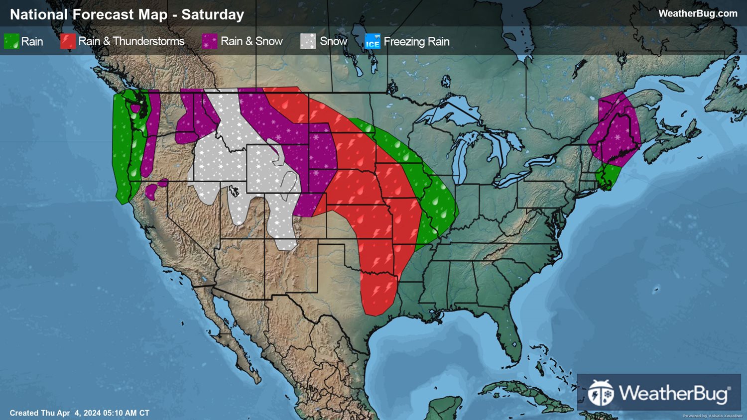 Weekend Weather Preview | WeatherBug