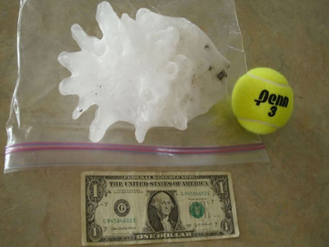 Hailstone Measurement and Record Verification: How Is It Done ...