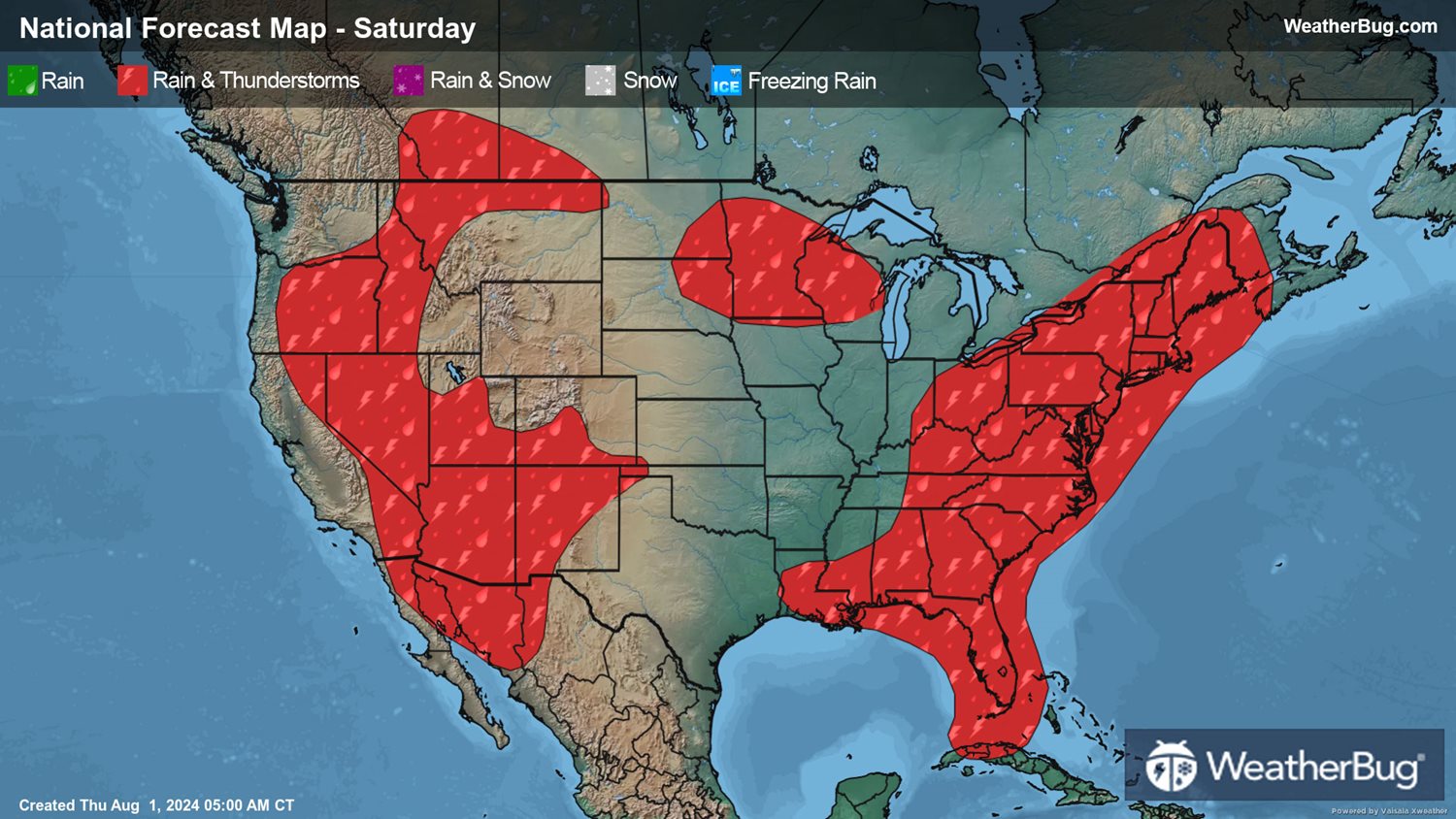 Weekend Weather Preview | WeatherBug