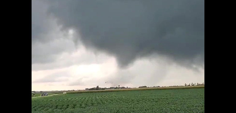 Video: Roaring Severe Storm Produces Tornadoes | WeatherBug