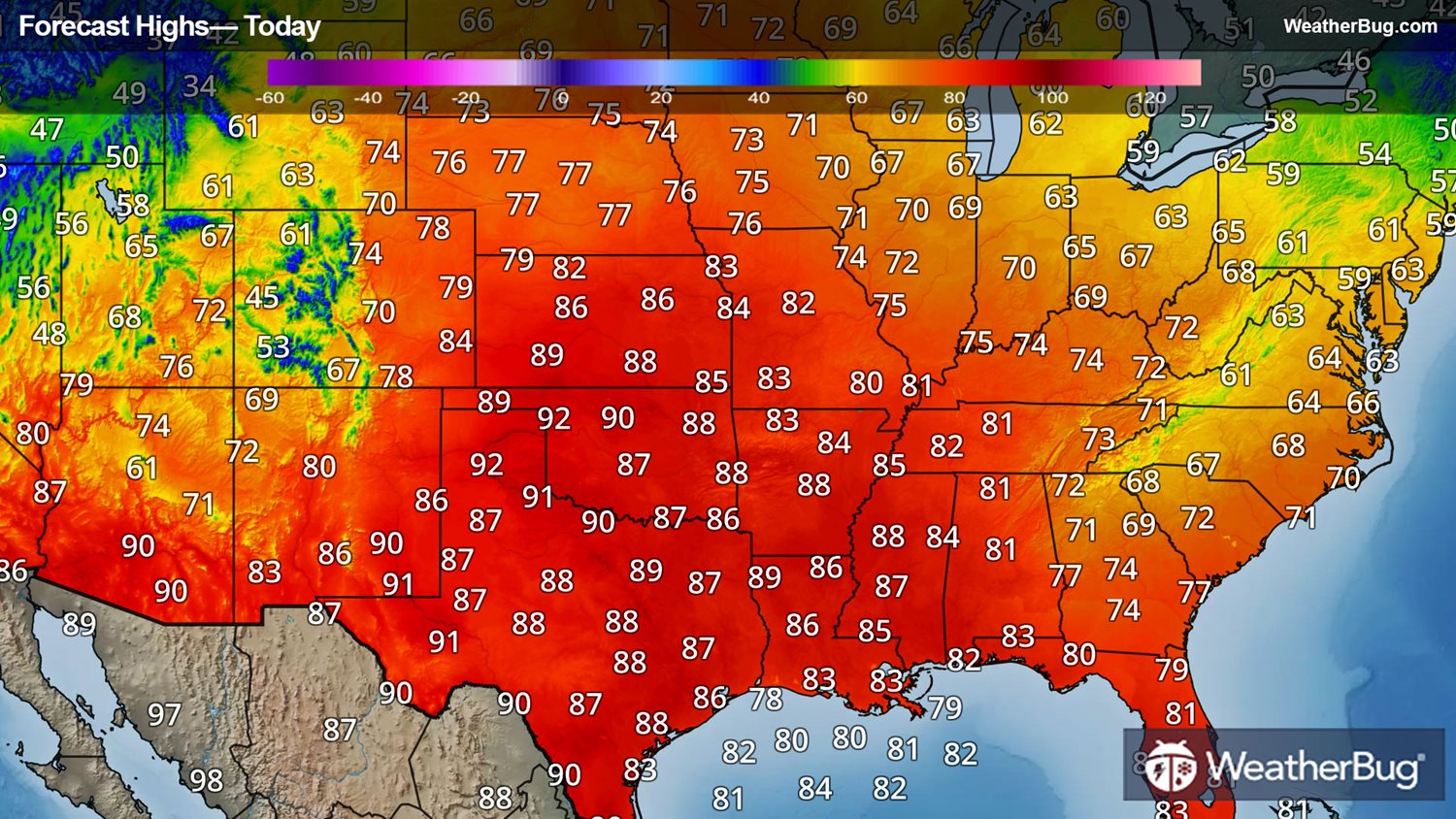 Mid-Fall Warmup, Spooky Storms Expected Across Central U.S ...