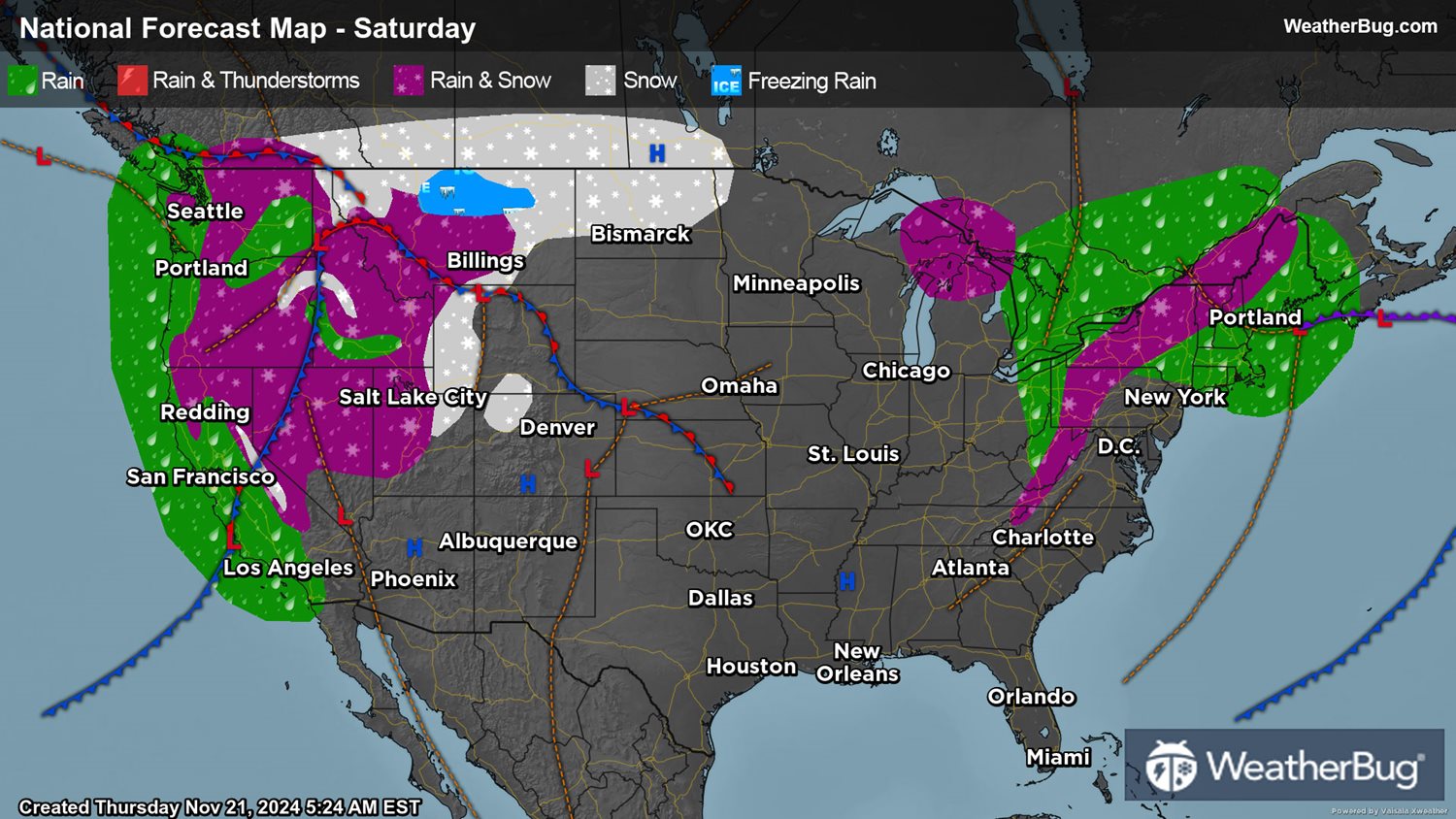 Weekend Weather Preview | WeatherBug