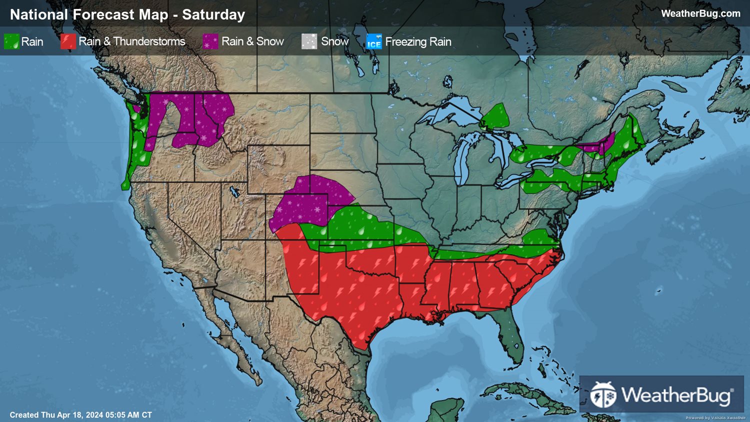 Weekend Weather Preview | WeatherBug