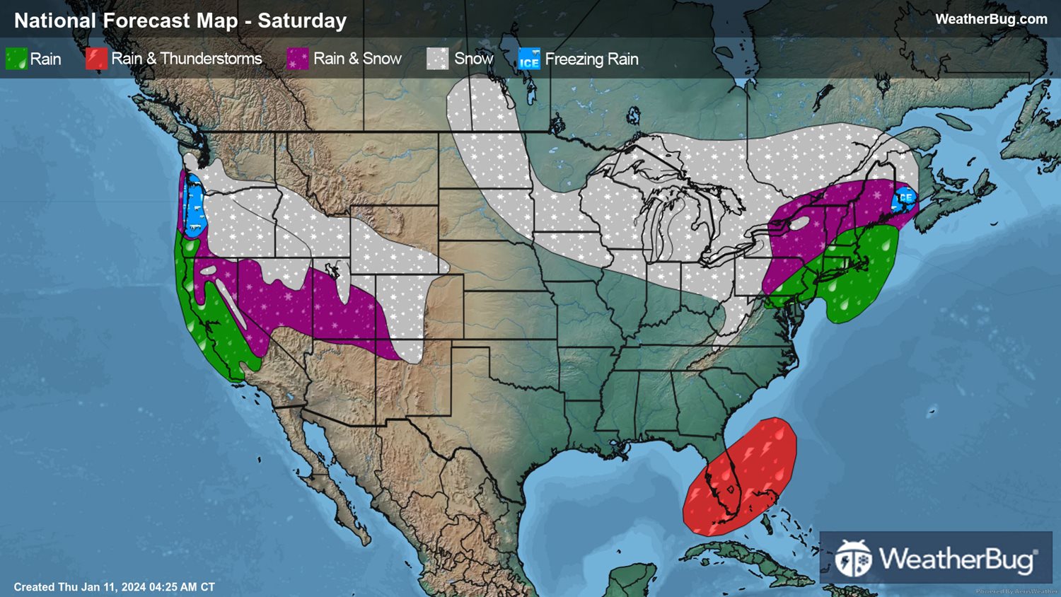 Weekend Weather Preview | WeatherBug