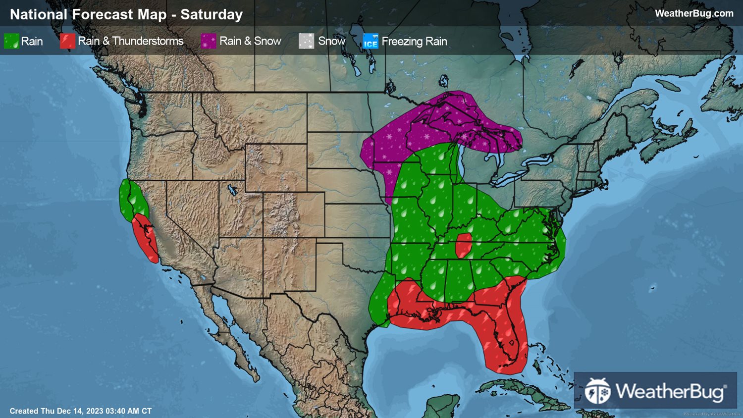 Weekend Weather Preview | WeatherBug