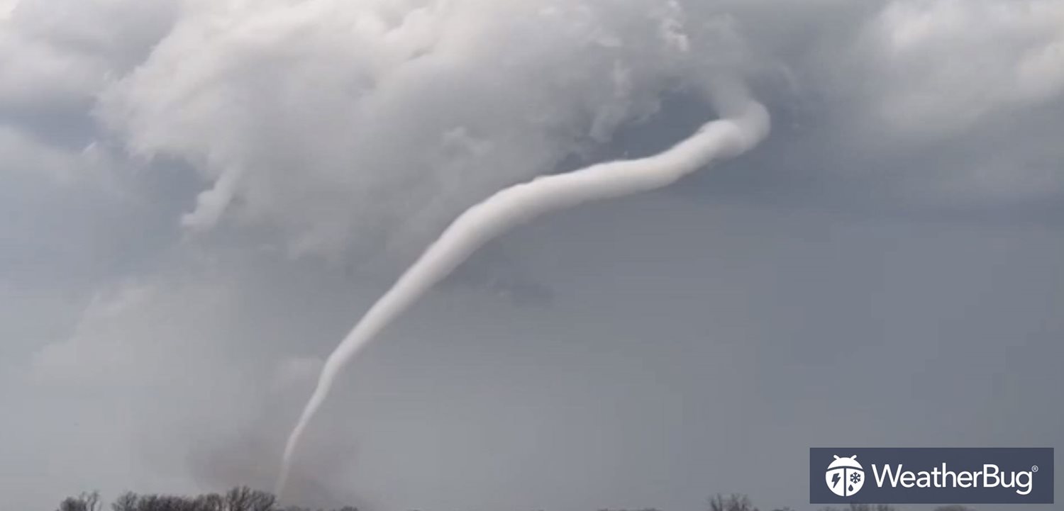 Video: Rope-Like Possible Tornado Rips Through Central Iowa | WeatherBug