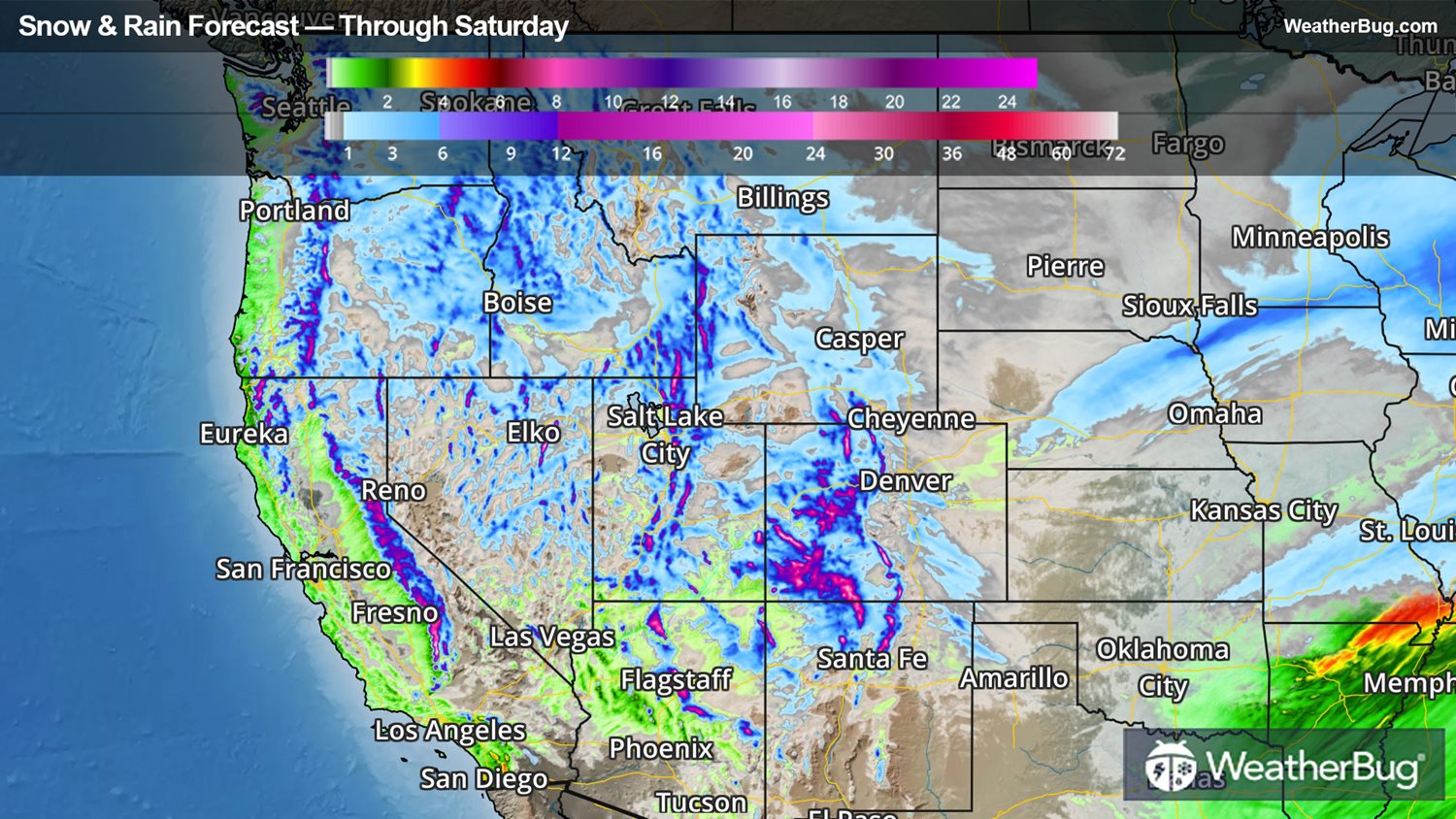Potent Storm System Delivers Wide Range of Impacts to U.S. | WeatherBug ...