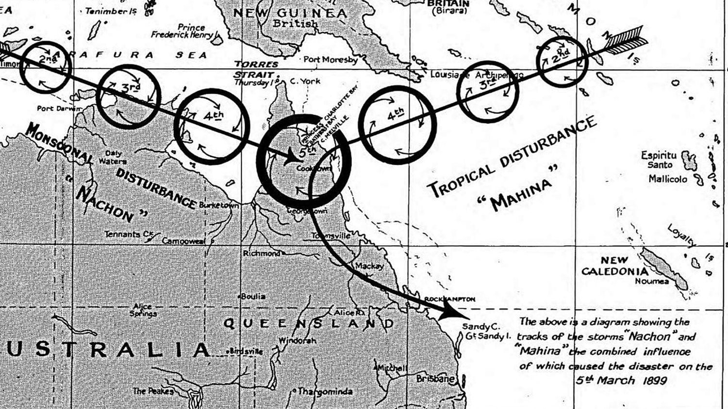 On This Day in 1899: "The Bathurst Bay Hurricane" in Australia | WeatherBug
