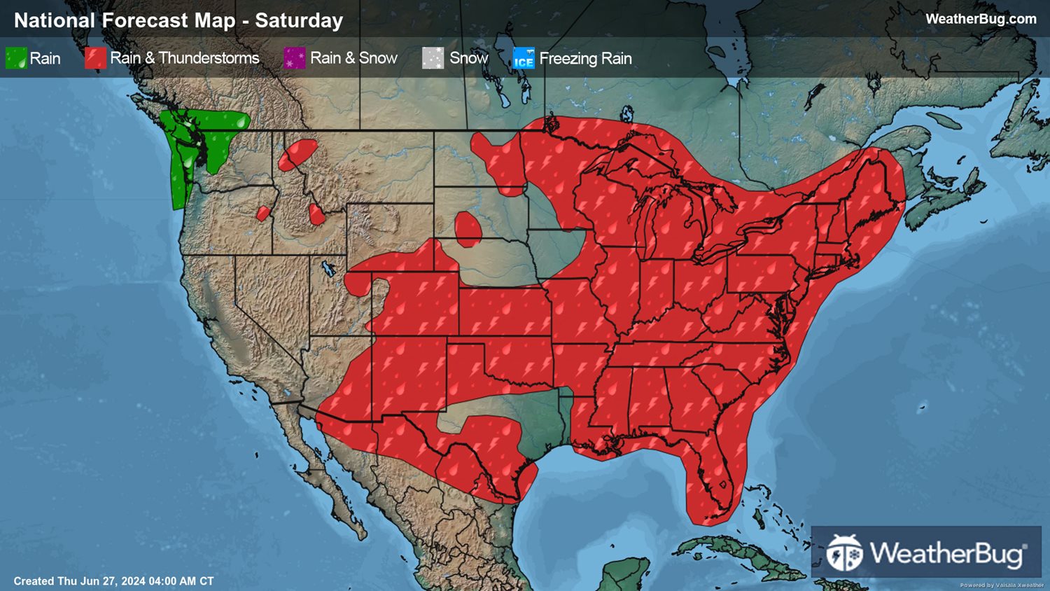 Weekend Weather Preview | WeatherBug