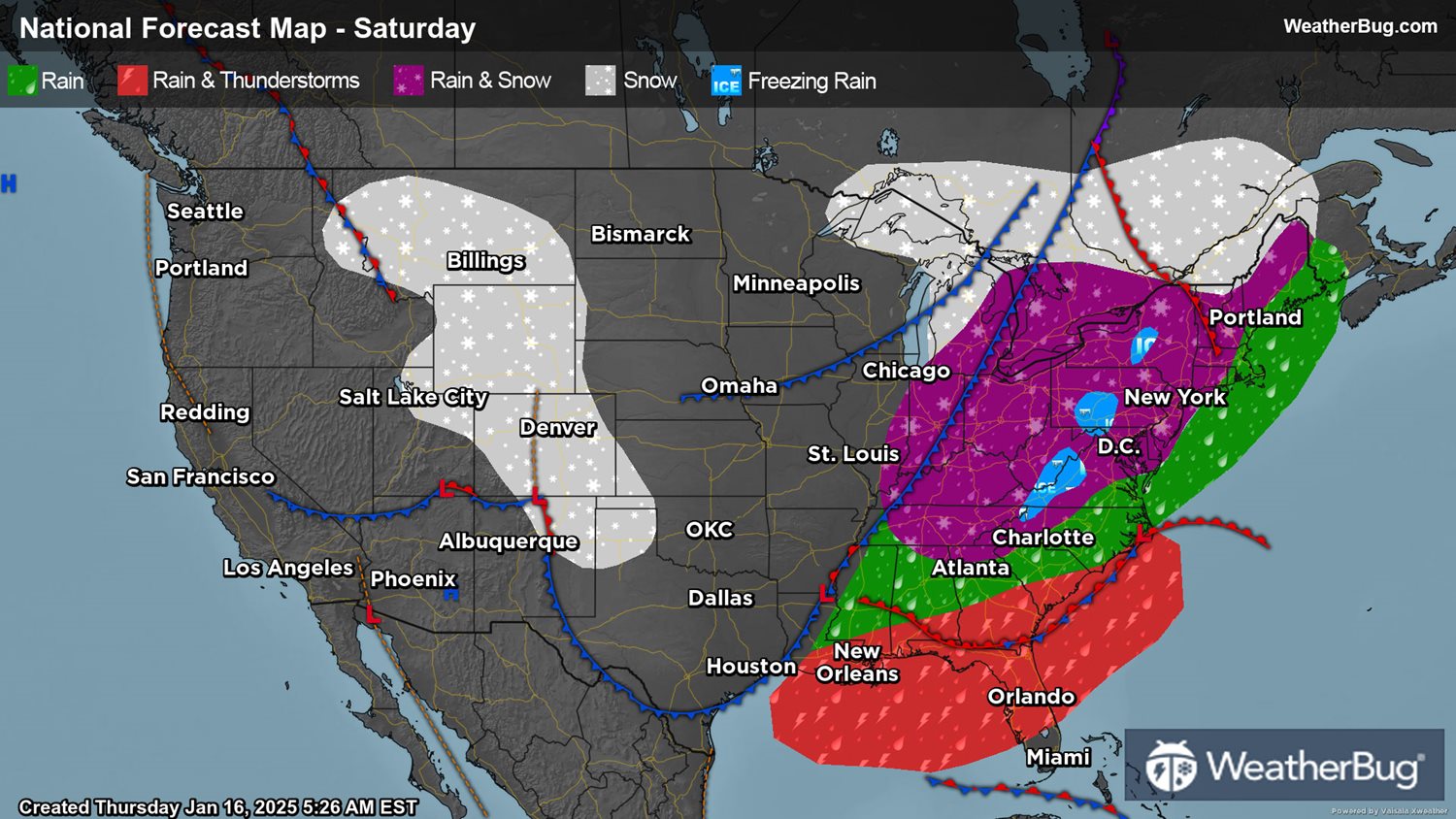 Weekend Weather Preview | WeatherBug